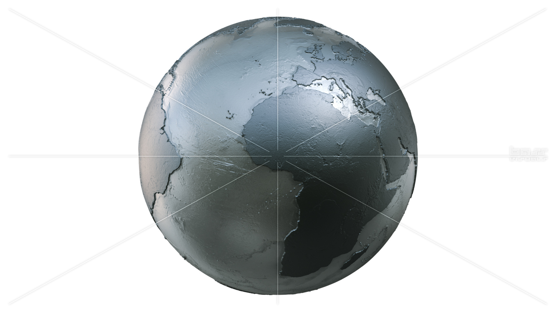 Metalic Planet Earth Spin Loop Versions – Bass Visuals